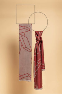 Large Maroon Shawl | Winter Scarf | Italian Scarf | Buy Online | UK